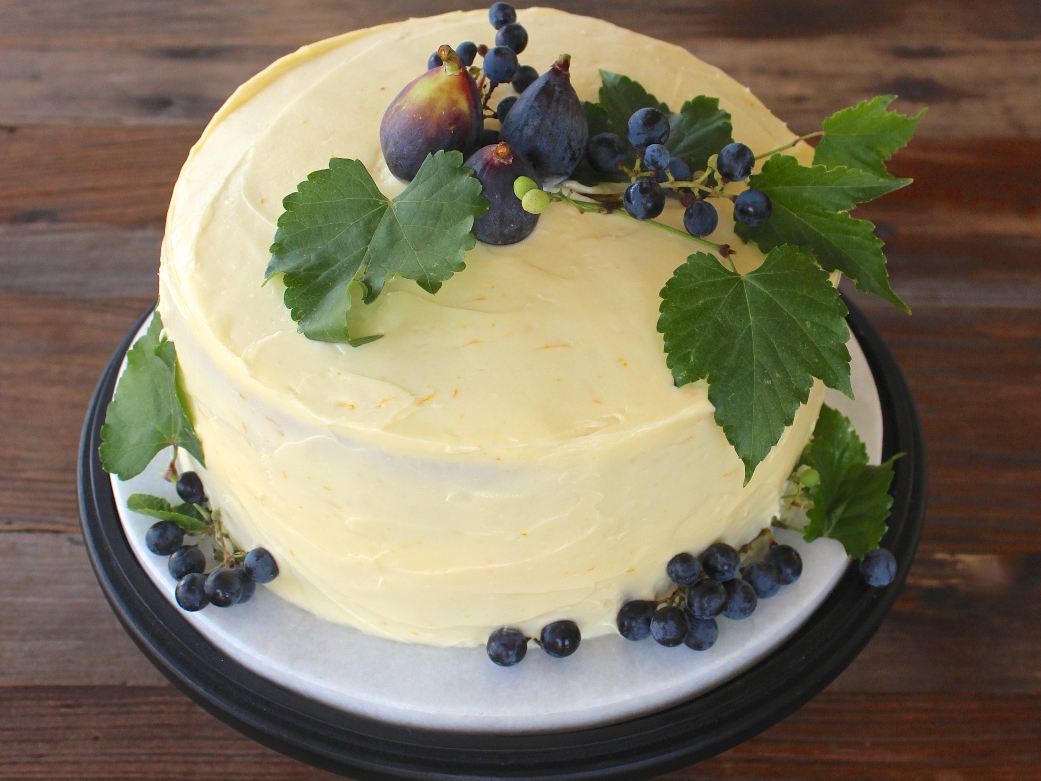 Spiced Layer Cake with Fig Jam & Mascarpone Frosting – Clif Family Winery