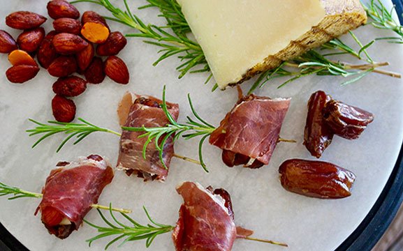 Serrano Ham Wrapped Dates – Clif Family Winery